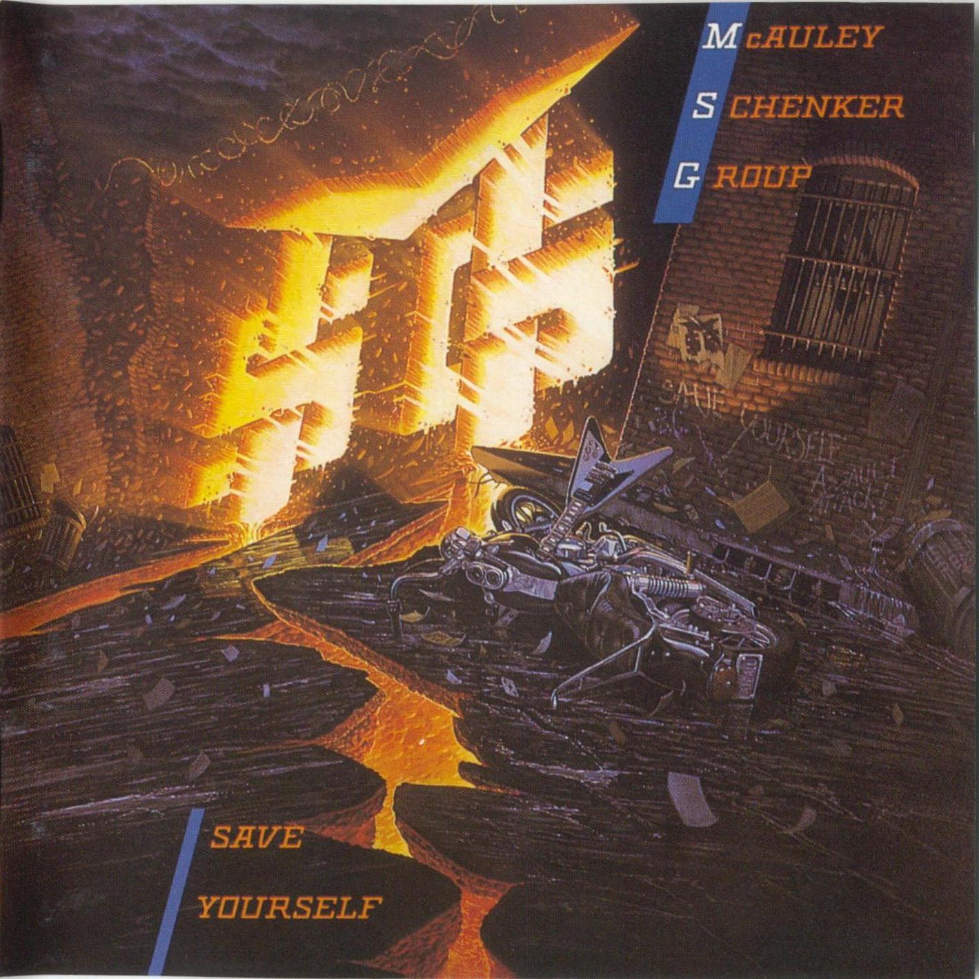 Rock Sucio Glamour(Discos): MSG - SAVE YOURSELF(1989)