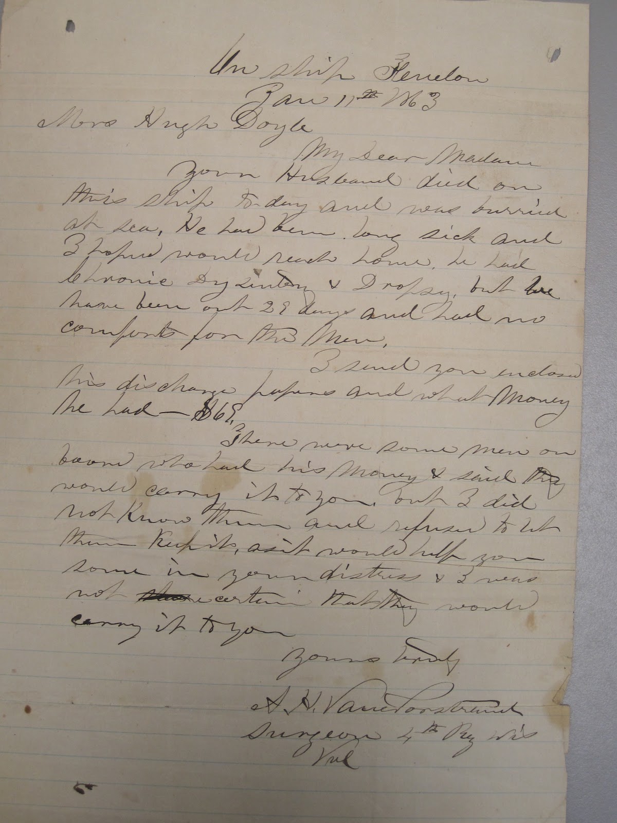 The Civil War: Letters From the Front