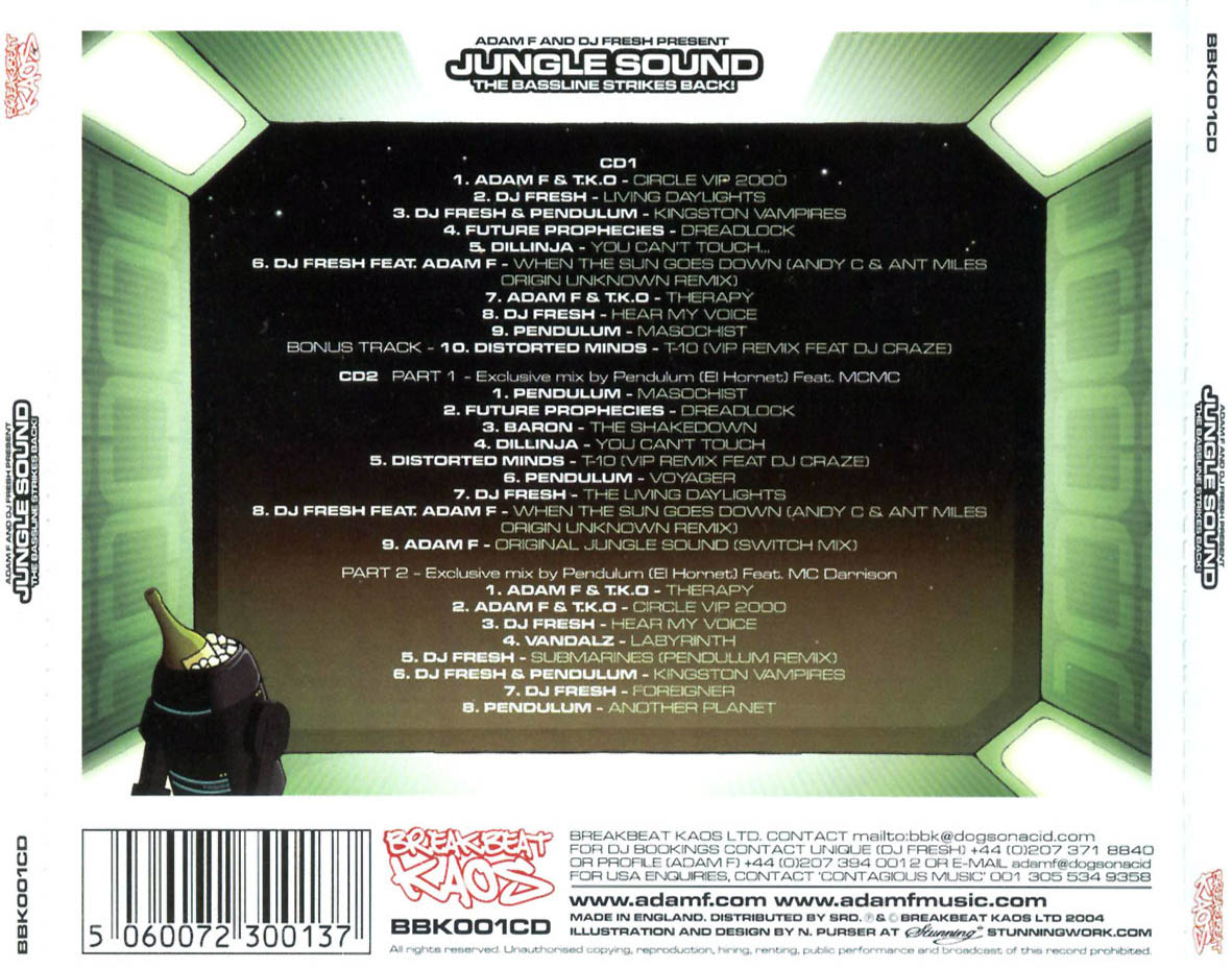 CARATULAS DE CD DE MUSICA: Adam F And Dj Fresh Presents Jungle Sound ...