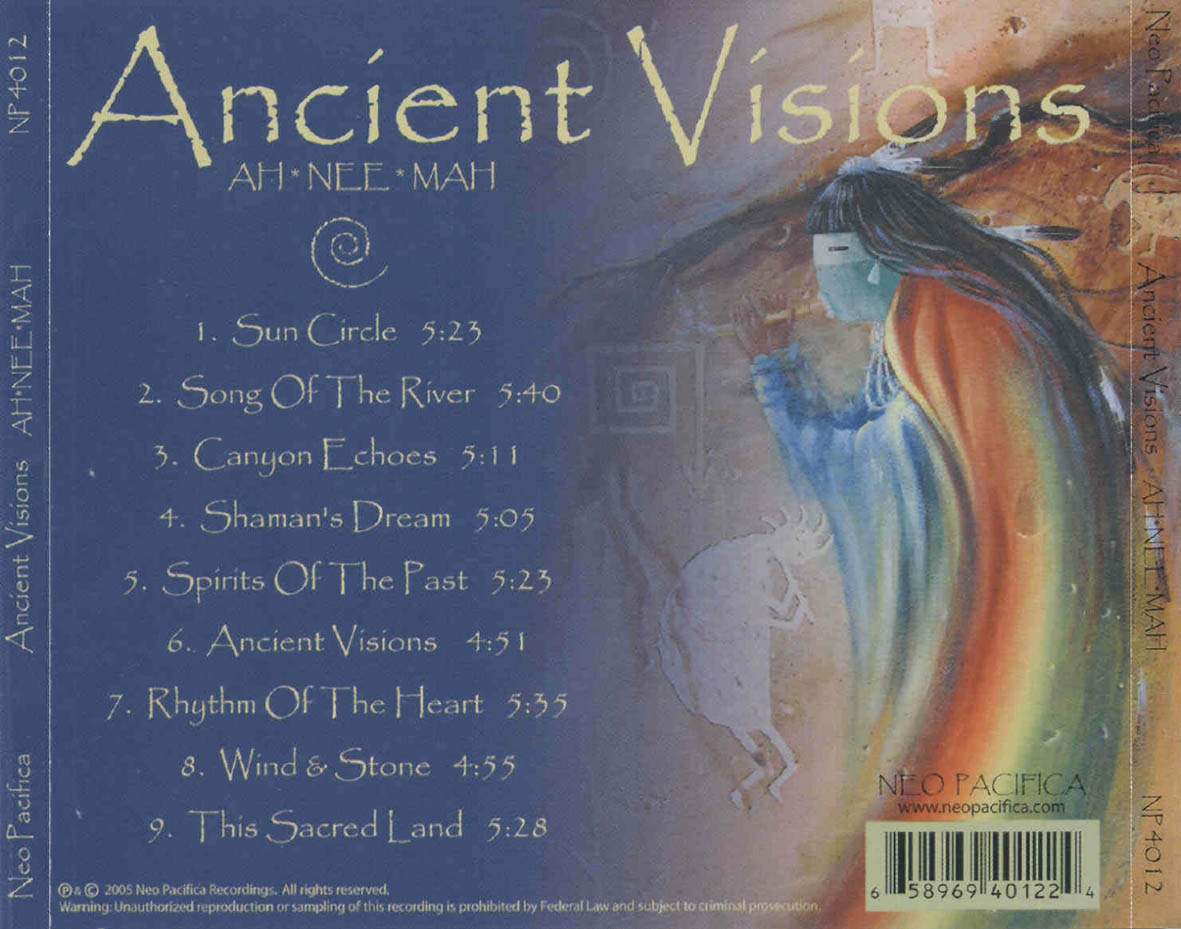 CARATULAS DE CD DE MUSICA: Ah*nee*mah Ancient Visions(2005)