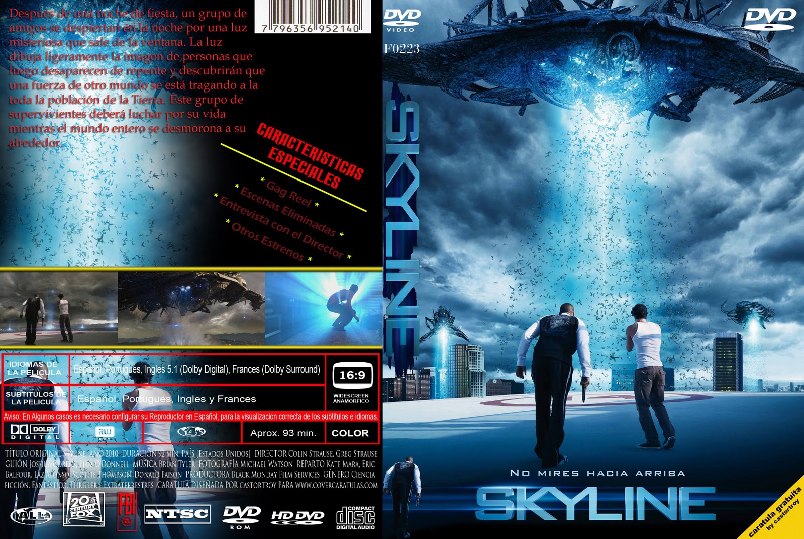 Peliculas PS2 Series: SKYLINE LA INVASION