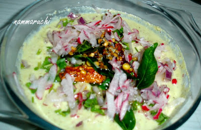 Namma Saviruchi: Mullangi hasi gojju (radish )