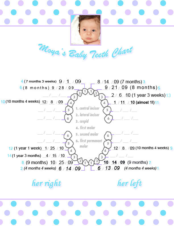 Moya Hardman: Tooth Number 14!
