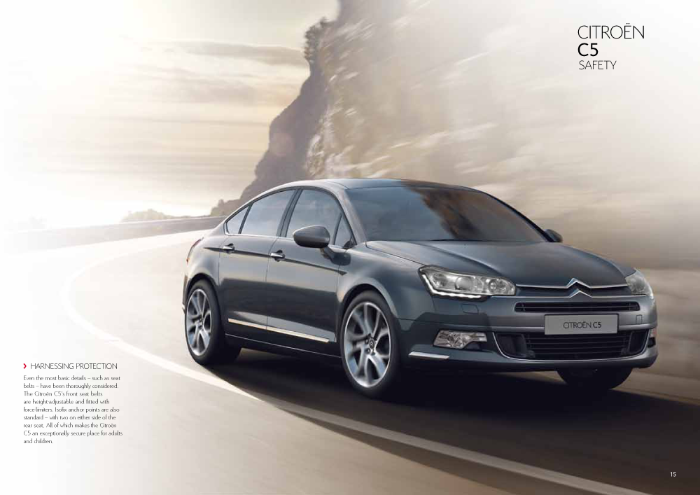 Citroen Microsite: Citroen C5 Saloon & Tourer