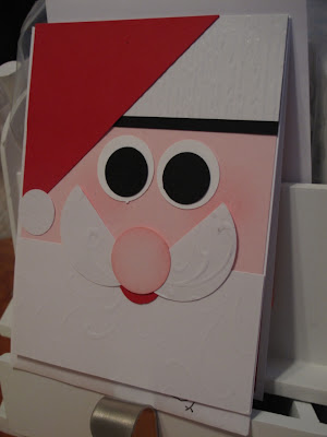 Craft Room Stamper: Santa Face - Christmas Card