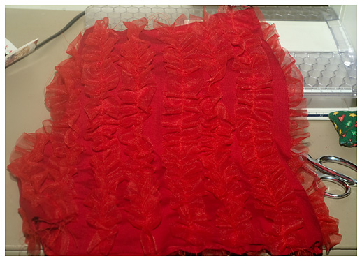 Houseful of Handmade: Vertical Ruffle Skirt