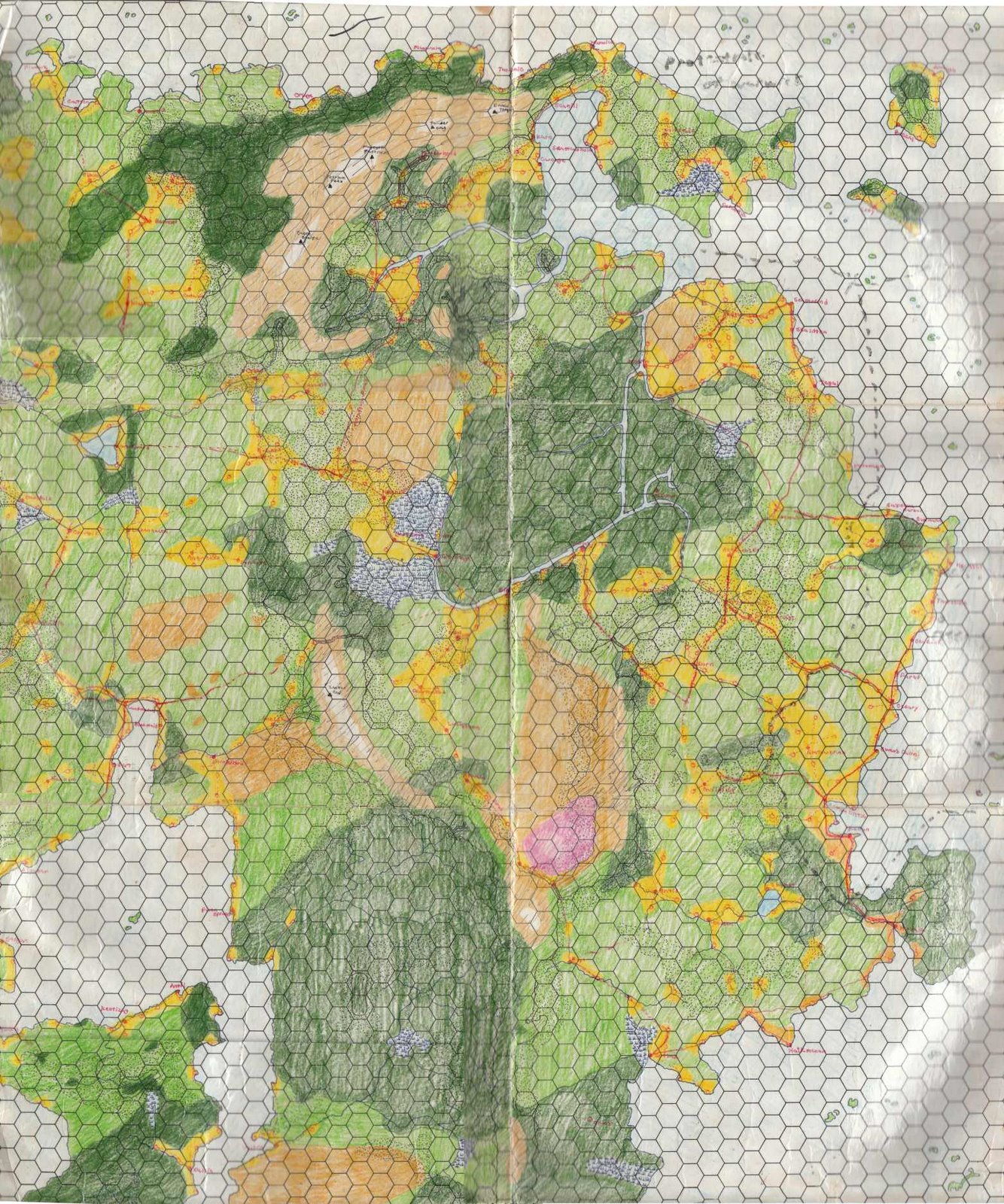 Fantasy region maps with elevation notations? | RPG PUB