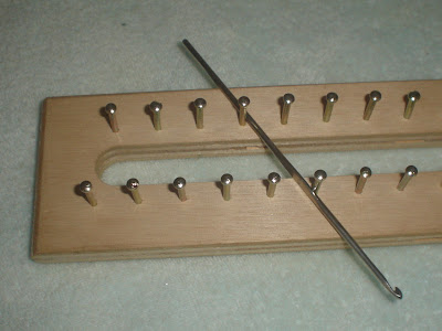 Crear con hilos...: Tejer con la tablita