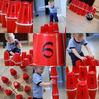 tutus and turtles: Homemade BOWLING.
