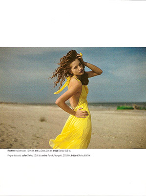 One Models Agency: Cornelia Tat editorial Glamour Romania - August 2009