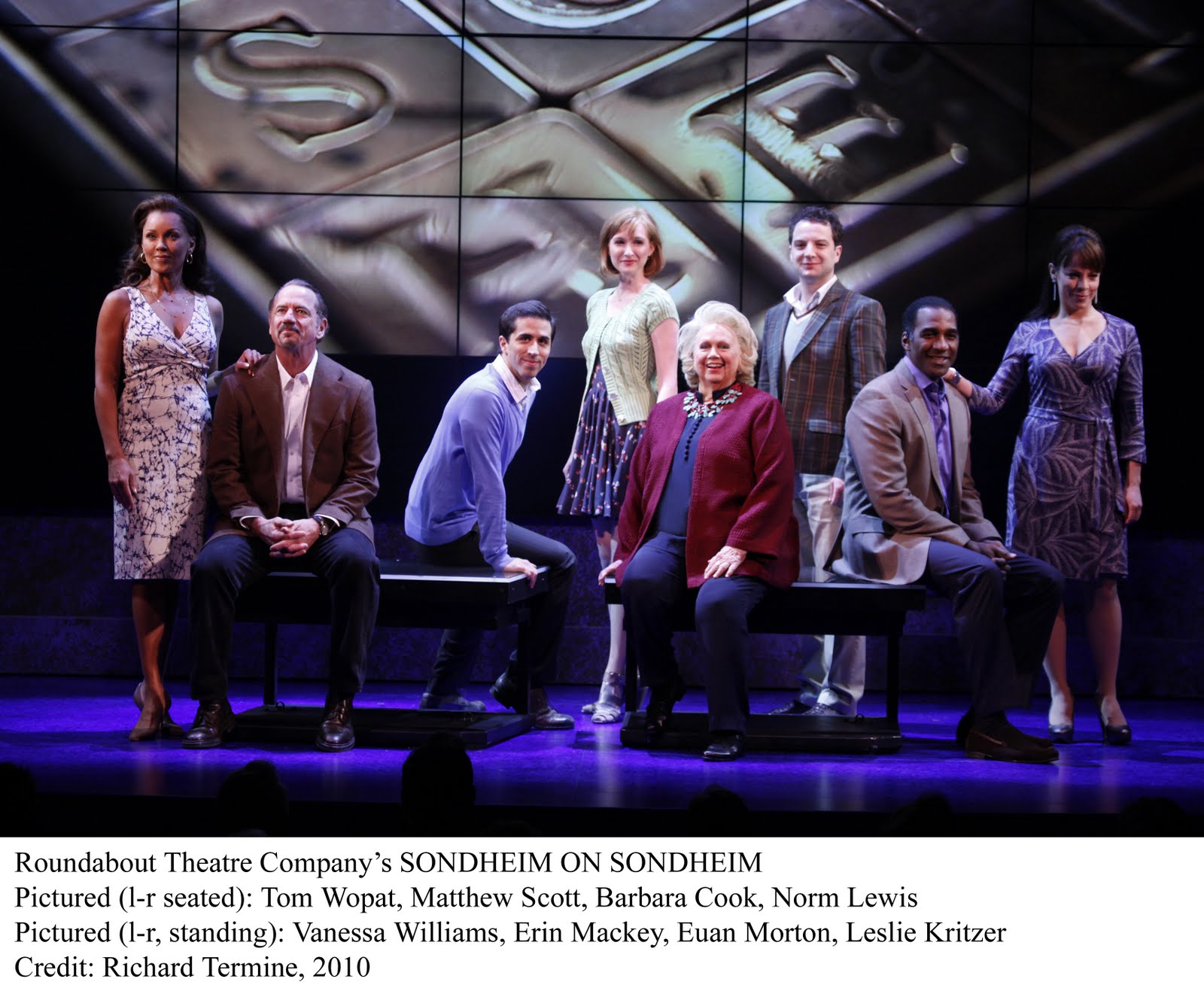 Reflections in the Light: Broadway Theater Review: Sondheim on Sondheim