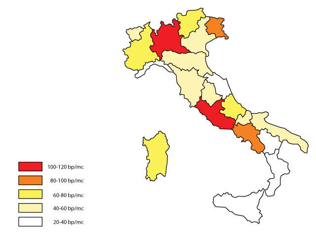 La mappa del radon in Italia - Coffee Break | The Italian Way of Design