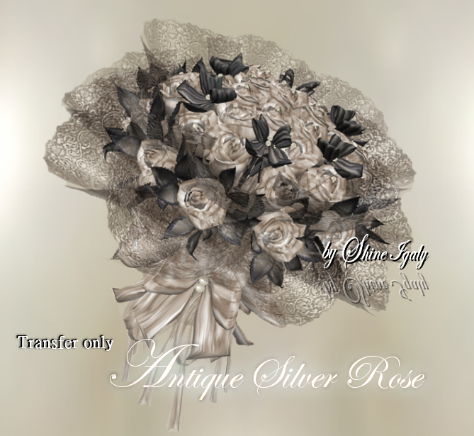 The Duchess COLLECTION: Antique Silver Rose