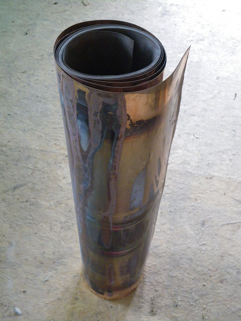 52-53 Build: Copper Window Sill