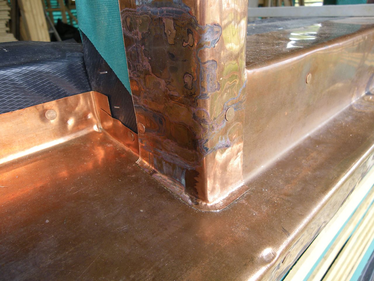 52-53 Build: Copper Window Surrounds