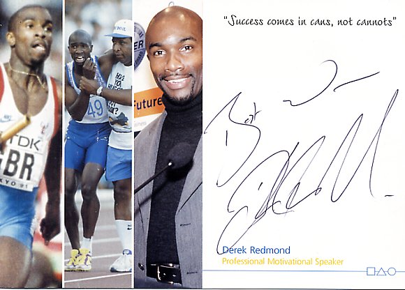oNeLe's TaLk: Derek Redmond Story - The Christian Meaning