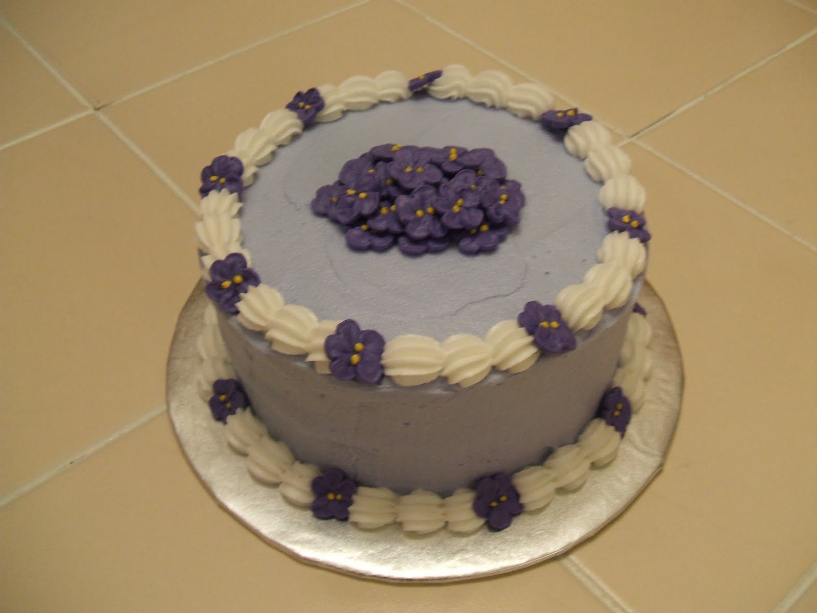The Buttercream Bakery: Violet Cake
