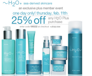 Pattie's Beauty Blog: H2O Plus Sale