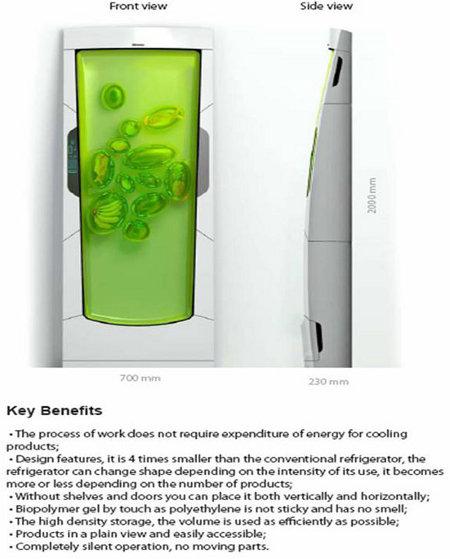 Future GEN Tech: Bio Robot Refrigerator : Fridge Of The Future