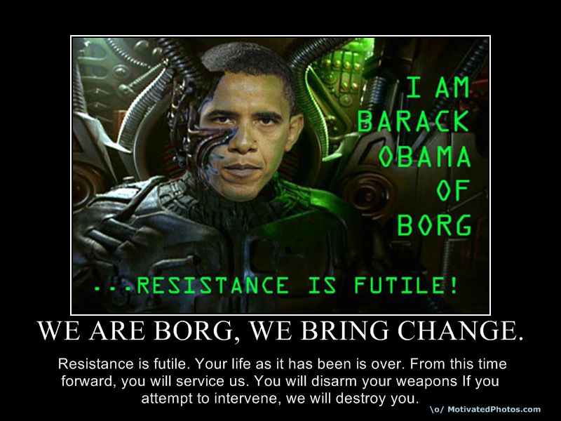 Kenneth Schustereit The Old Bolillo: We are Borg! Resistance is futile!