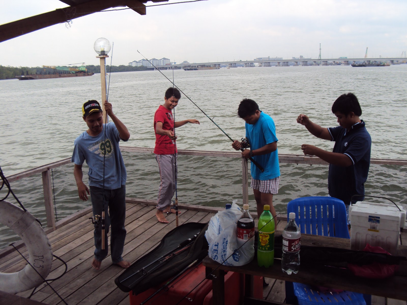 4x4 offroad: Mancing di Kelong Kg.Nelayan Telok Gong
