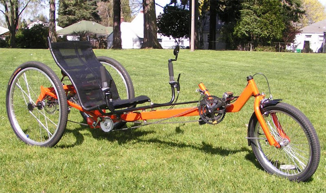 New homebuilt DeltaWolf Recumbent Trike | Atomic Zombie™ Extreme Machines