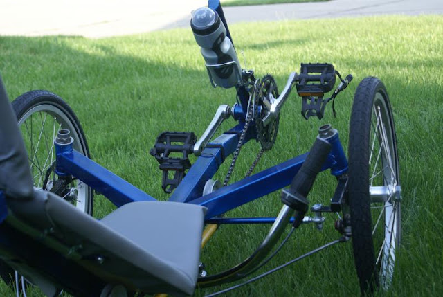 First bike build – recumbent tadpole trike is done! | Atomic Zombie ...
