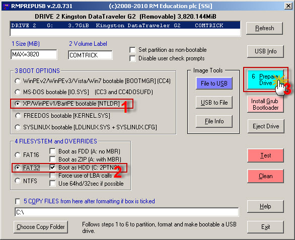 Next IT Trick: ลง Windows XP ด้วย USB Flash Drive