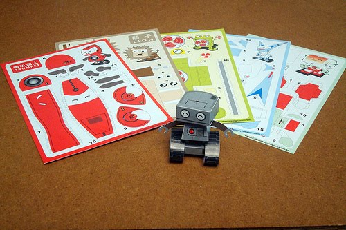 Ame Design - amenidades do Design . blog: Árvore de Natal em Paper toy