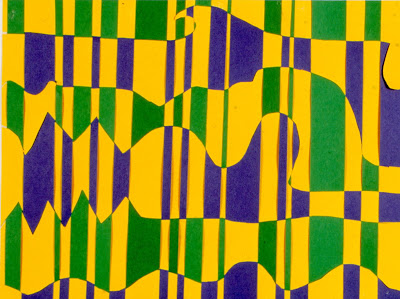 Art for Small Hands: Cut Paper – Wavy Weaving