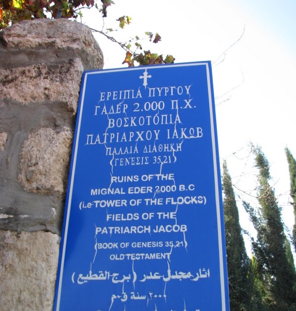 THROUGH THE LAND OF ISRAEL III: From the Greek Orthodox Migdal Eder ...