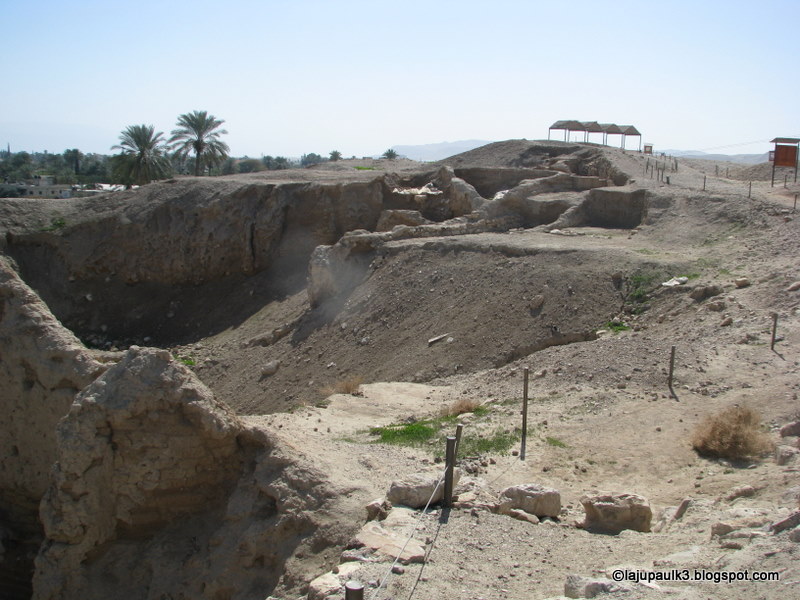 THROUGH THE LAND OF ISRAEL III: Views of Tel Jericho/Tel es-Sultan, the ...