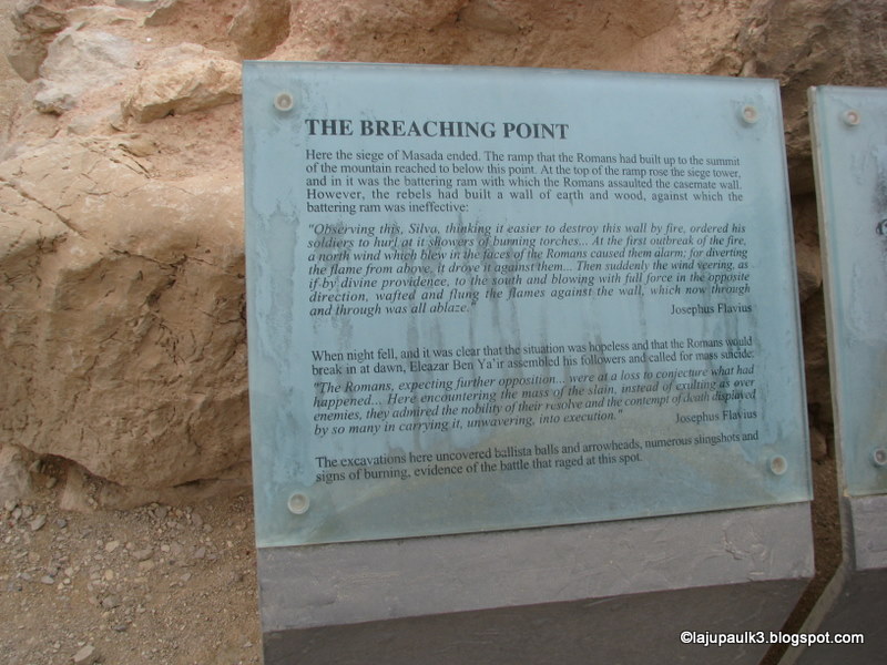 THROUGH THE LAND OF ISRAEL III: The Breaching Point, Masada. The ...