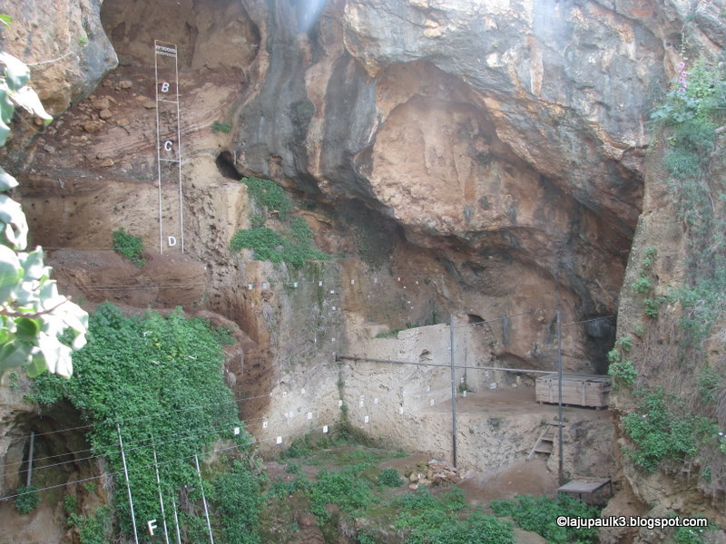 THROUGH THE LAND OF ISRAEL III: Mugharan Layer (E) of Tanur/Tabun Cave ...