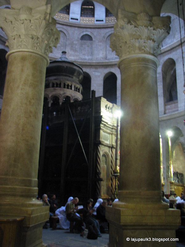 THROUGH THE LAND OF ISRAEL III: The Edicule, Containing the Tomb of ...