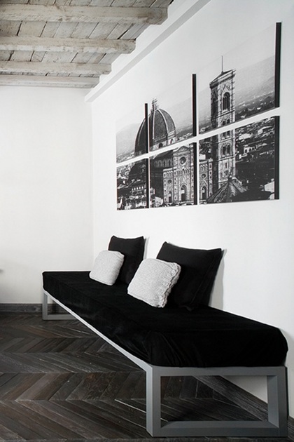 ESTILO RUSTICO: BLANCO Y NEGRO RUSTICO