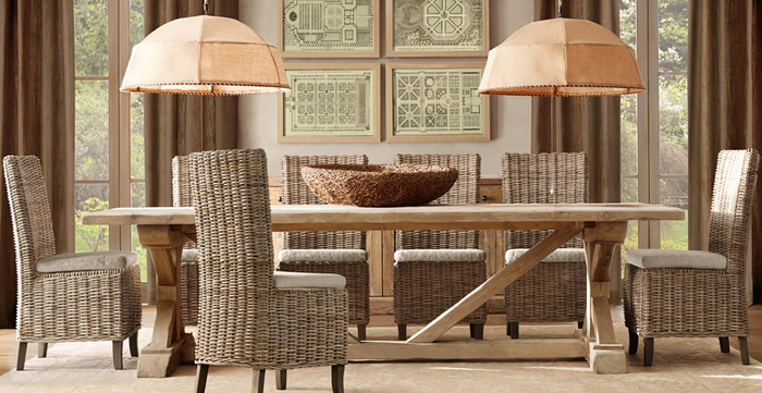 ESTILO RUSTICO: COMEDORES MODERNOS