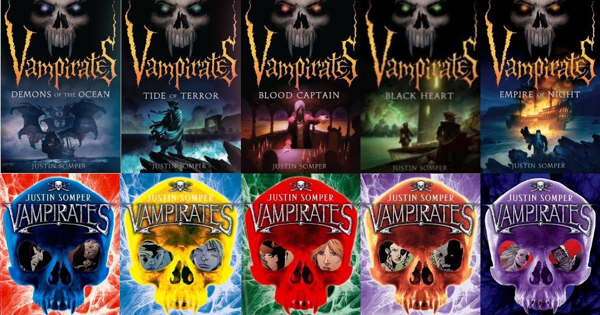Empire of Books: Cover VS Cover - The Vampirates Series