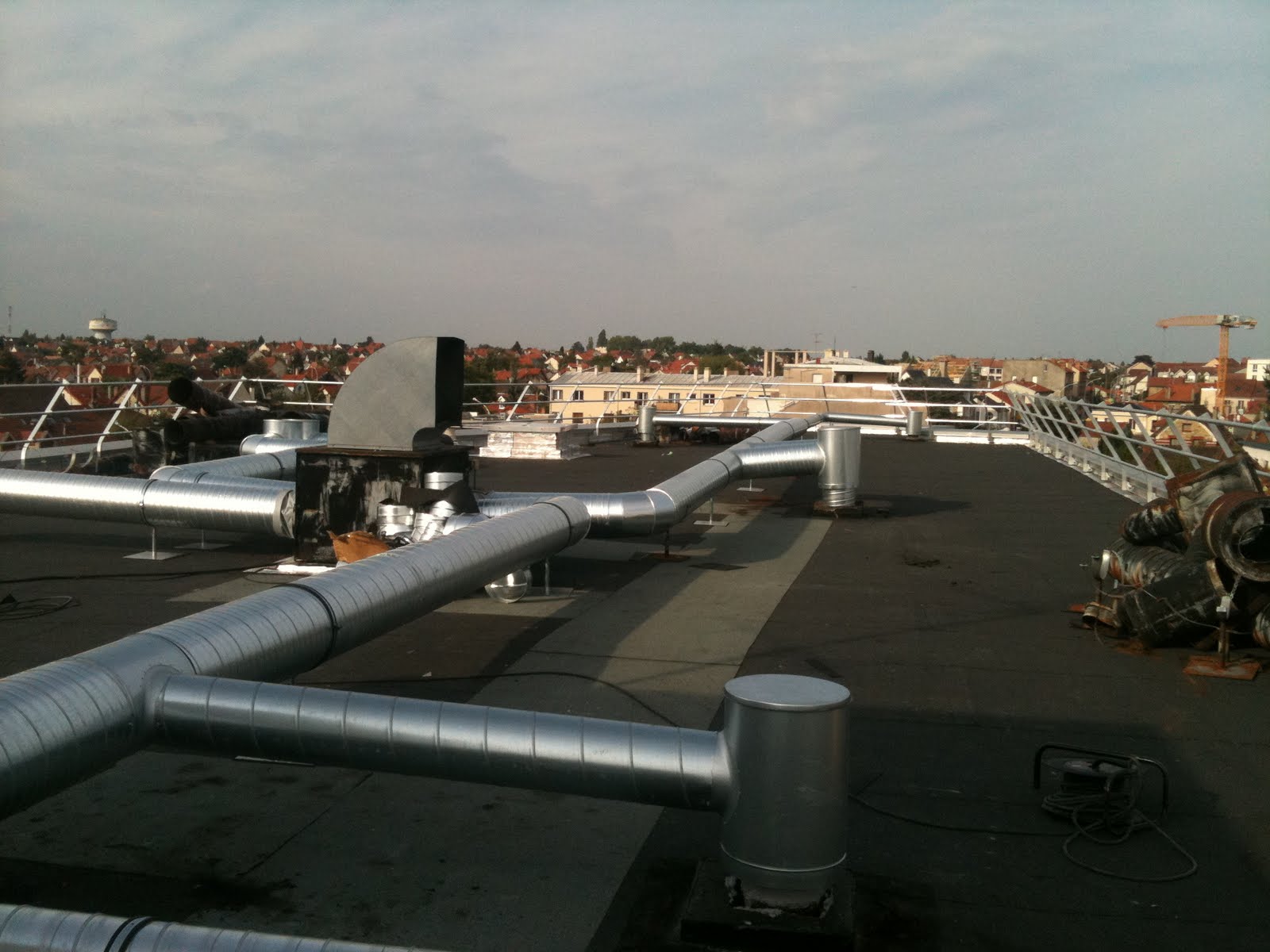 Conseil syndical les Coquelicots: Photos du nouveau réseau de VMC ...