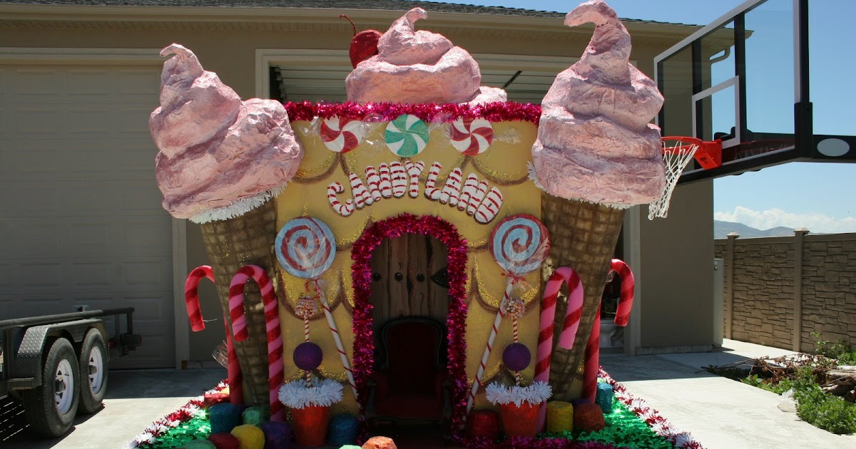 Bawden Fine Murals: CandyLand parade float we helped with