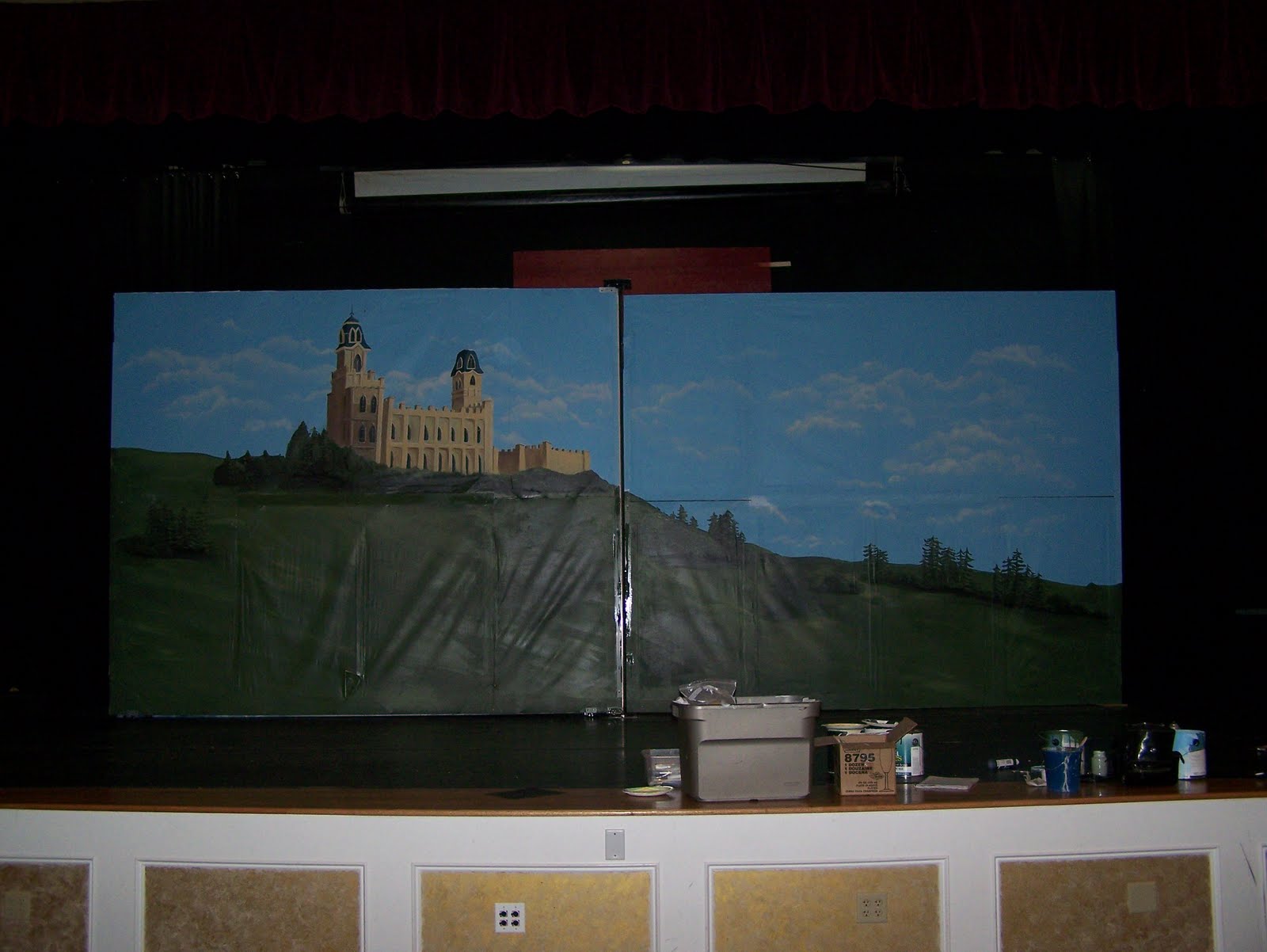 Bawden Fine Murals: Backdrops for theatre / stage backdrops