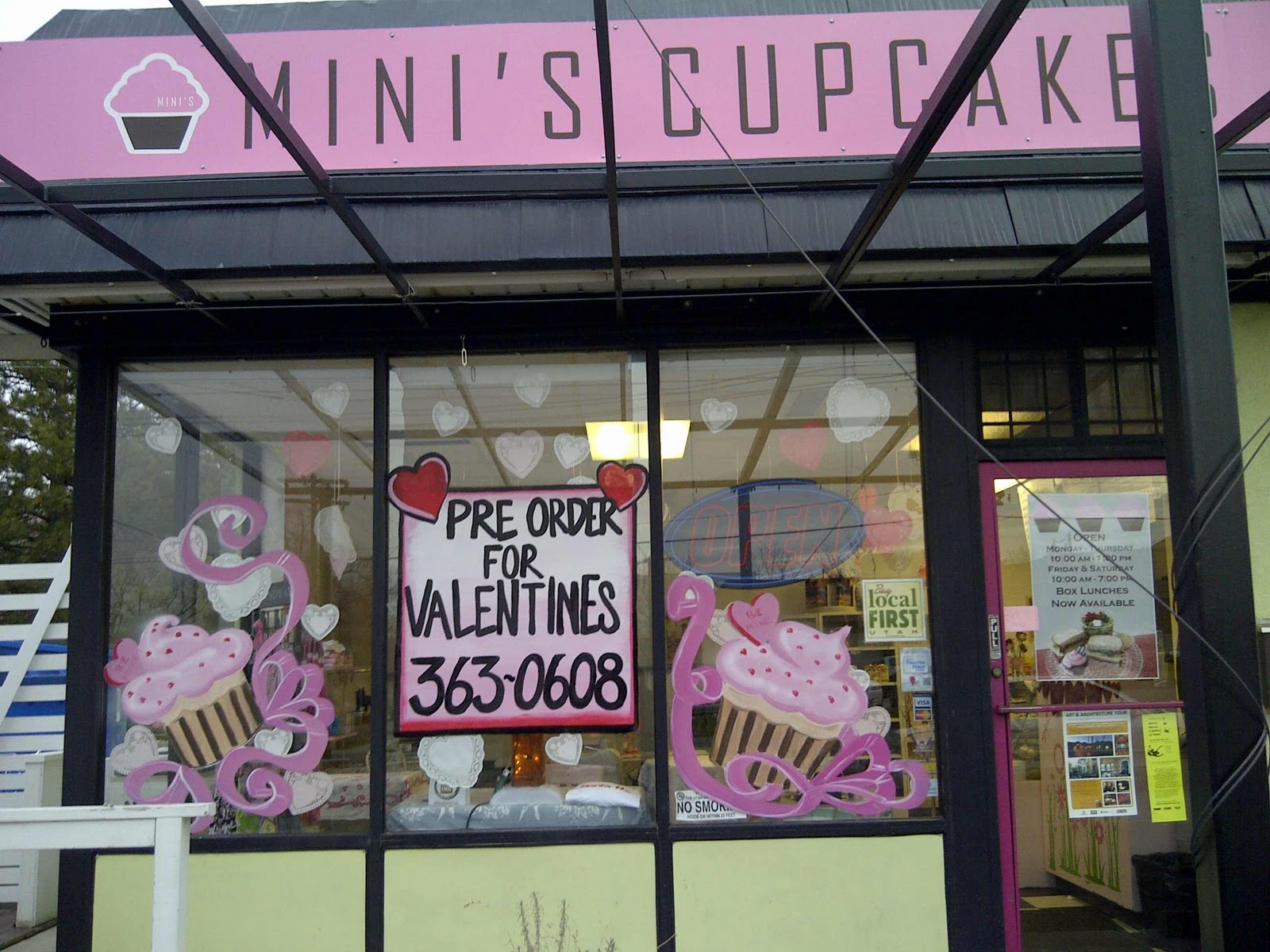 Bawden Fine Murals: ~Window Advertising!~ / Window splashes for businesses