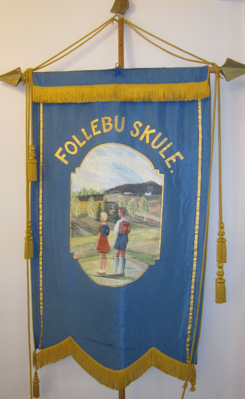 SVEIN NYHUS: Logo og fane for Follebu skole