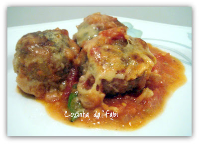 Cozinha da Fabi: Polpetas a Parmegiana