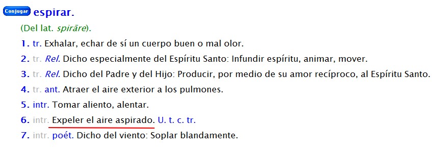 El Supositorio: Entre expirar y espirar hay una gran diferencia