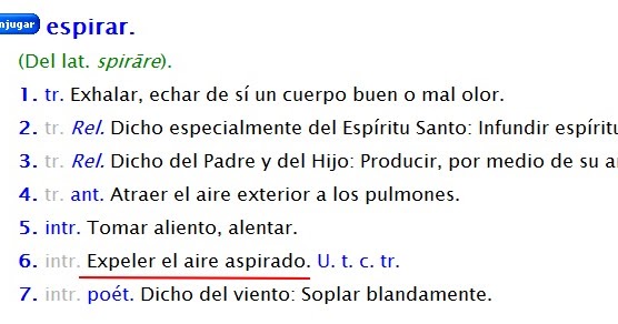 El Supositorio: Entre expirar y espirar hay una gran diferencia
