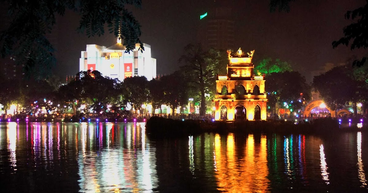 VietNam Travel: Ho Guom - Ha Noi By night