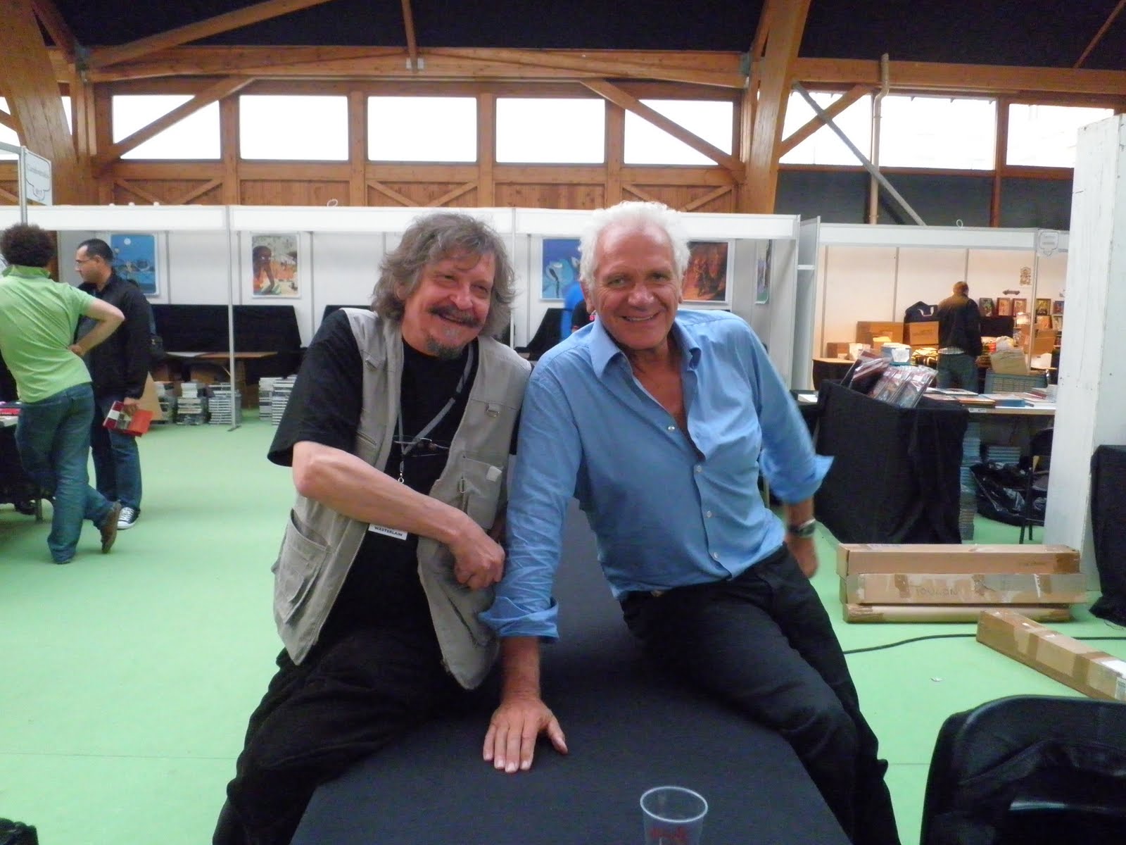 François Deflandre: Festival BD de Saint-Malo - Octobre 2010