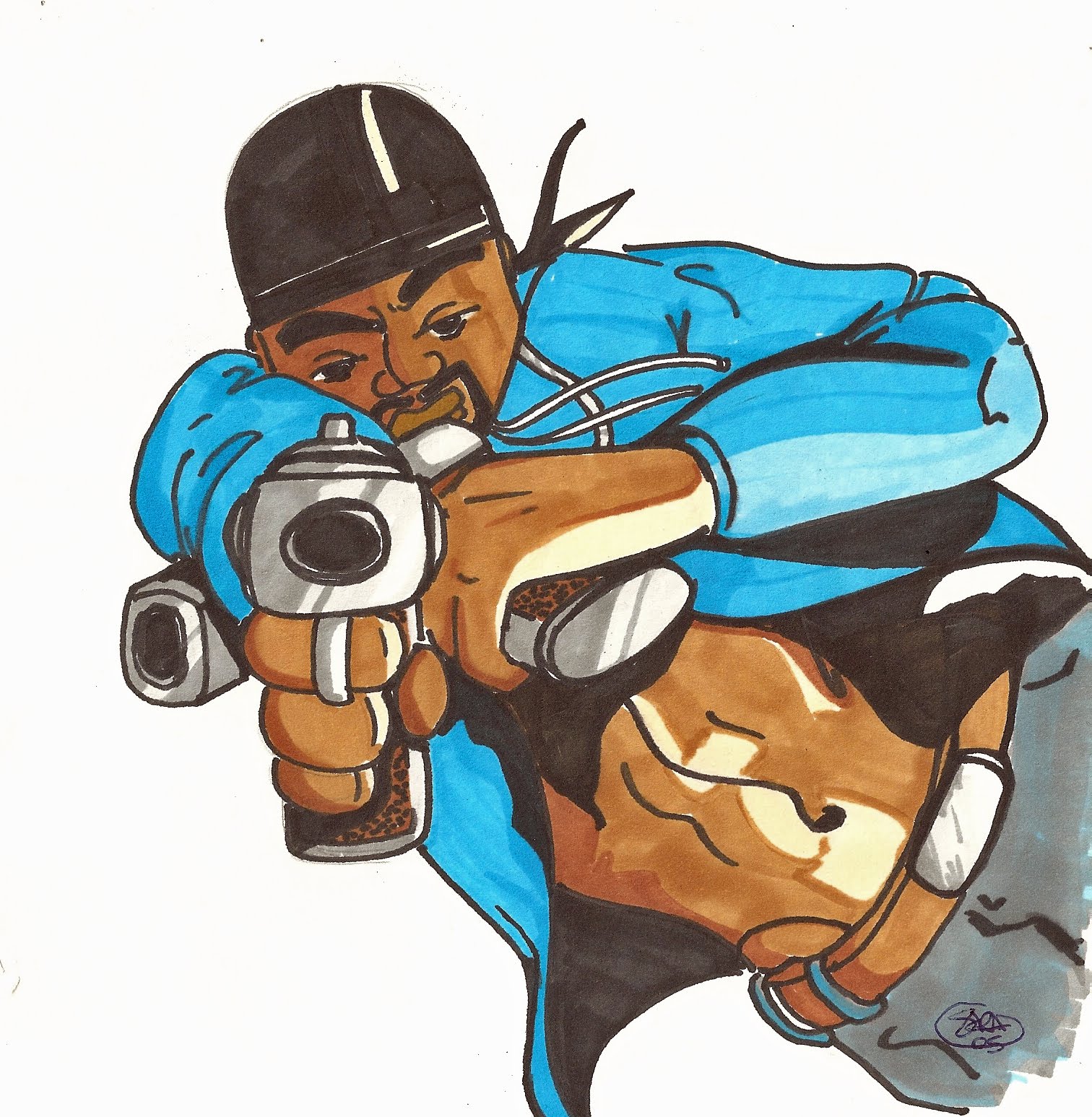 How To Draw A Crip at Daniel Beaty blog