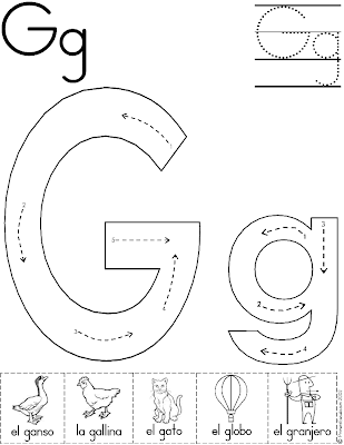 Más que aprender 3: LA LETRA G